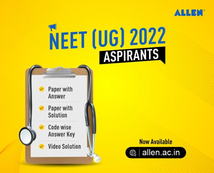 NEET-UG 2022 - Download Paper with Answers Key, Solutions & Video ...